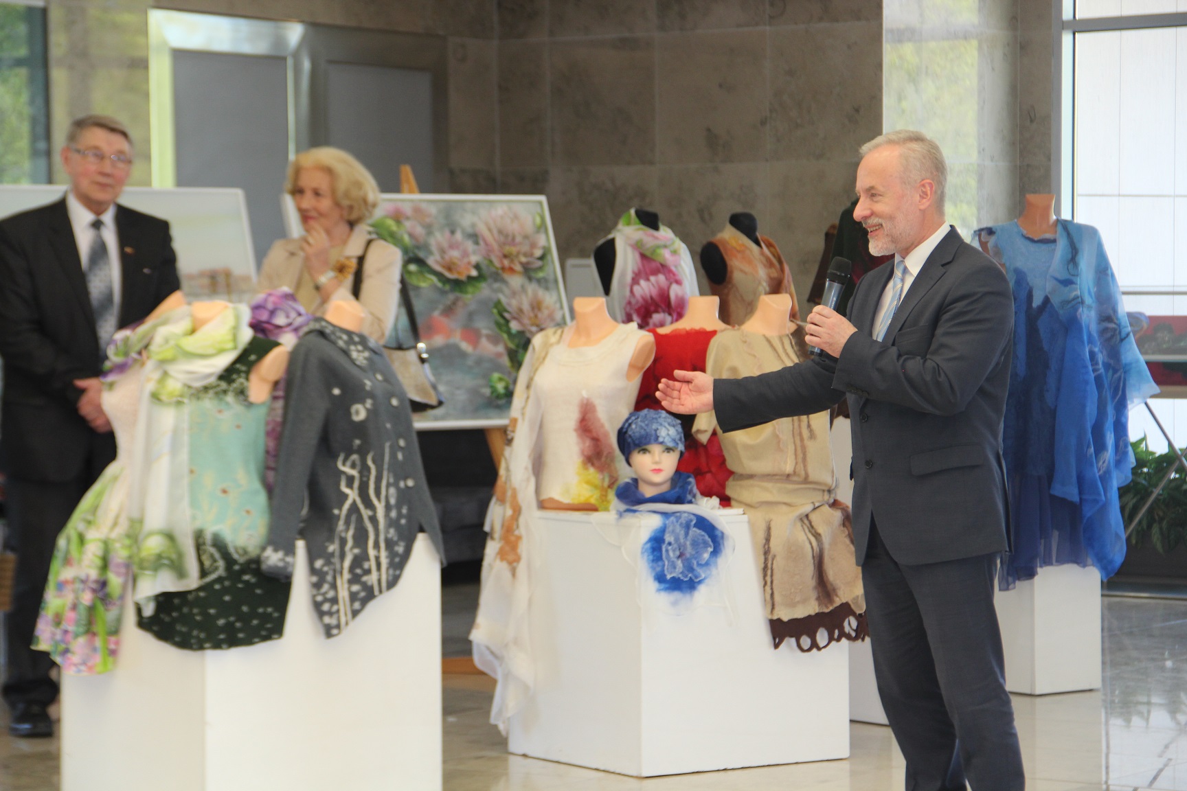 Seime atidaryta kūrėjų iš Plungės paroda - TS-LKD