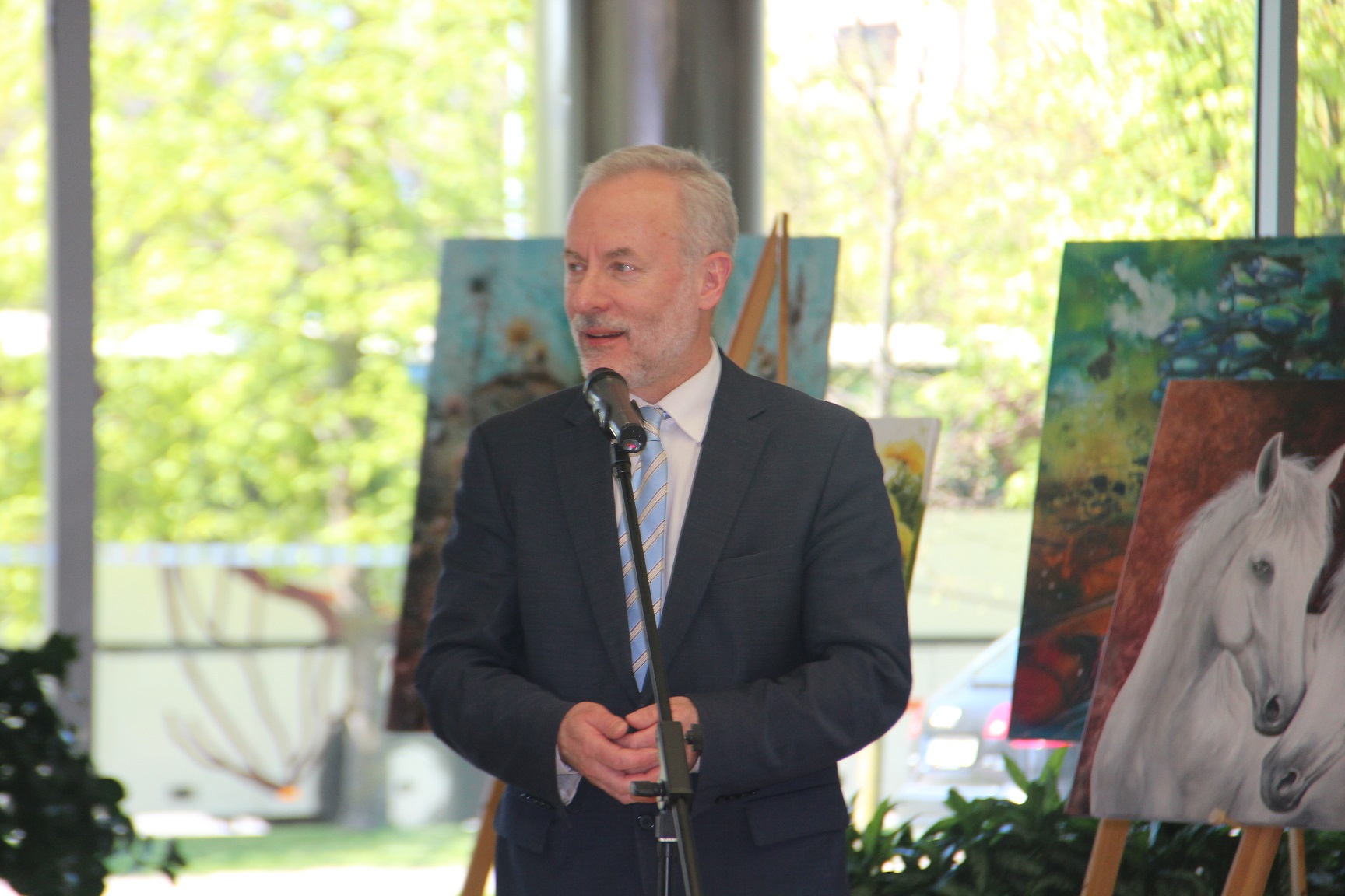 Seime atidaryta kūrėjų iš Plungės paroda - TS-LKD